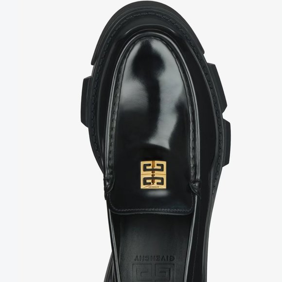 Givenchy | Shoes | Givenchy Terra Loafer In Brushed Leather Black ...